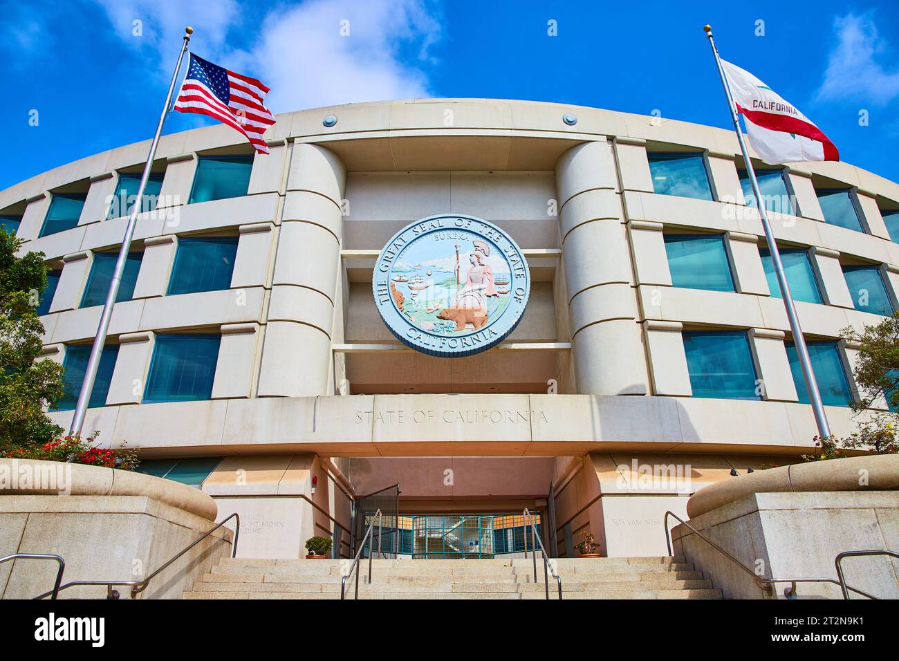 American flag state seal hi-res stock photography and images - Alamy