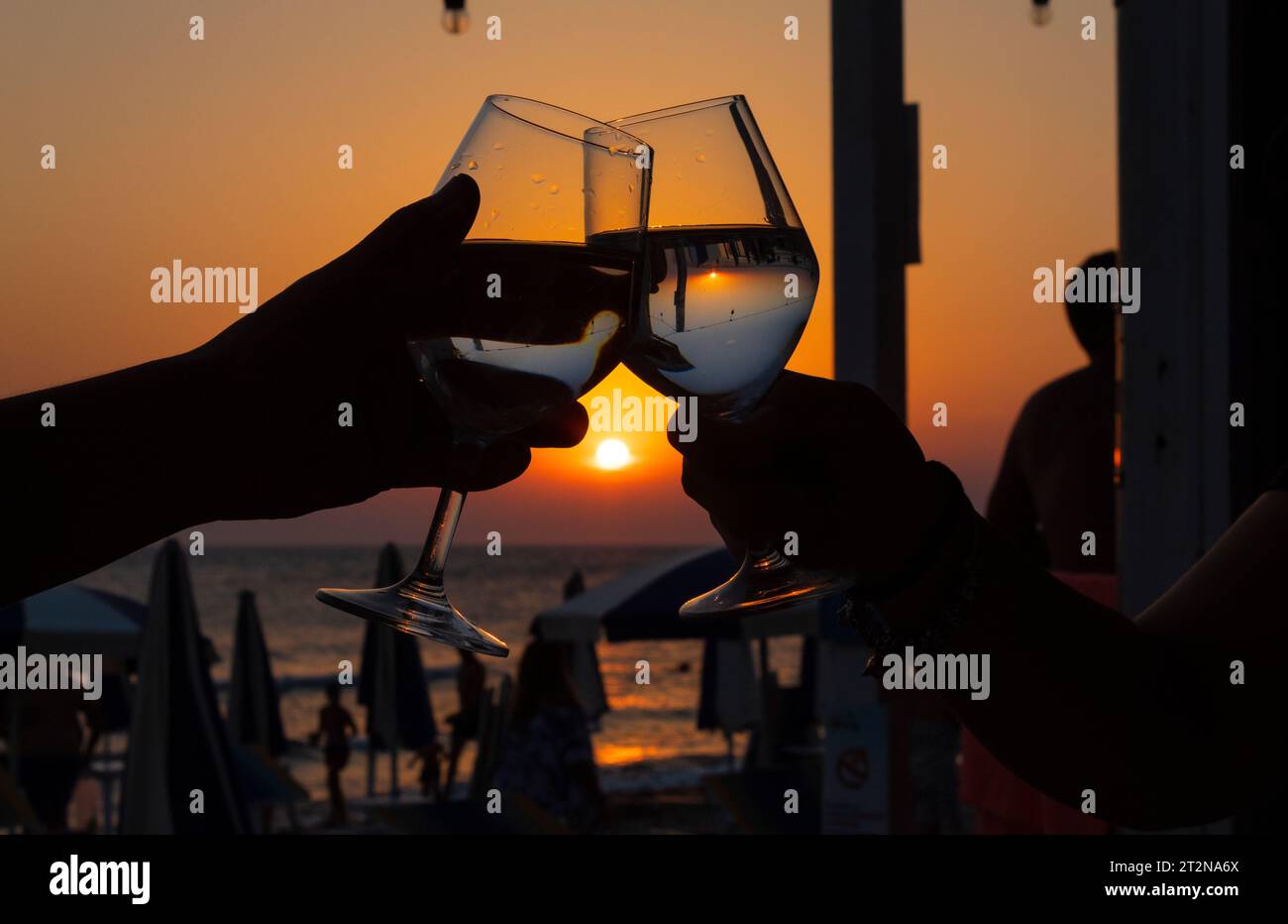 Toast with sunset hi-res stock photography and images - Alamy
