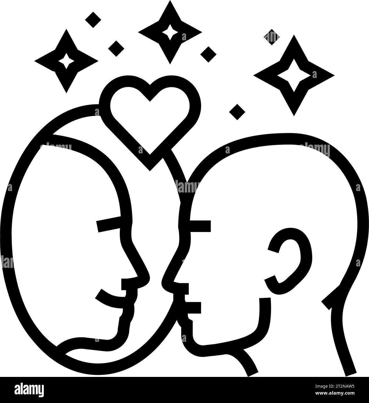 positive affirmations motivation line icon vector illustration Stock ...