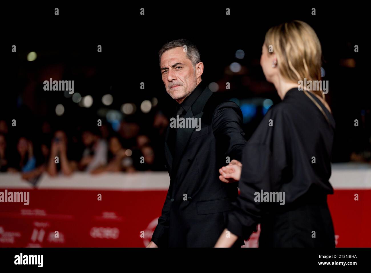 ROME, ITALY - OCTOBER 19: Alba Rohrwacher, Filippo Timi attend a red ...
