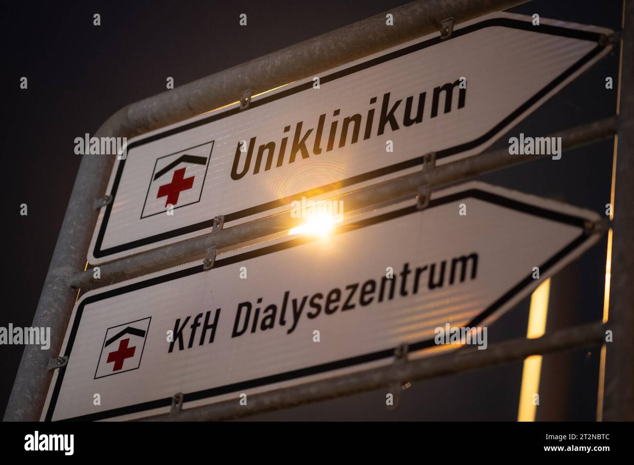 Dresden, Germany. 19th Oct, 2023. Signposts with the inscription ...