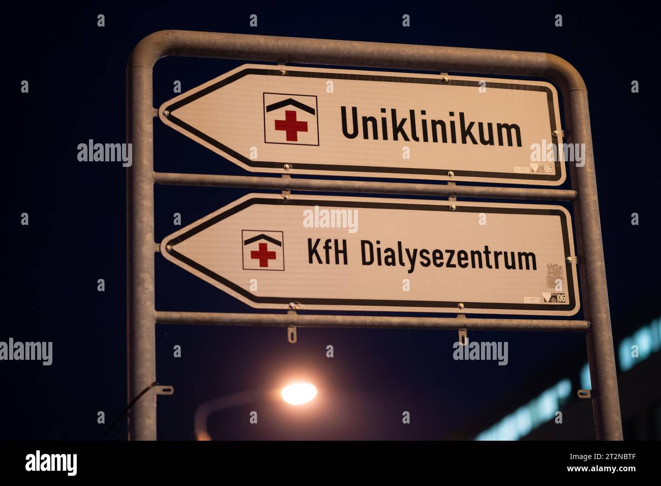 Dresden, Germany. 19th Oct, 2023. Signposts with the inscription ...