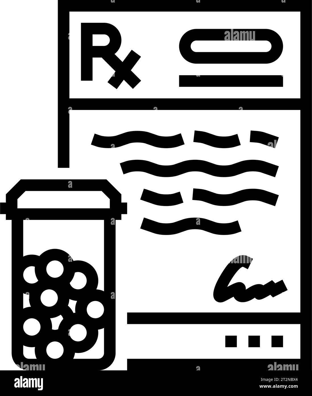 compounding medications pharmacist line icon vector illustration Stock ...