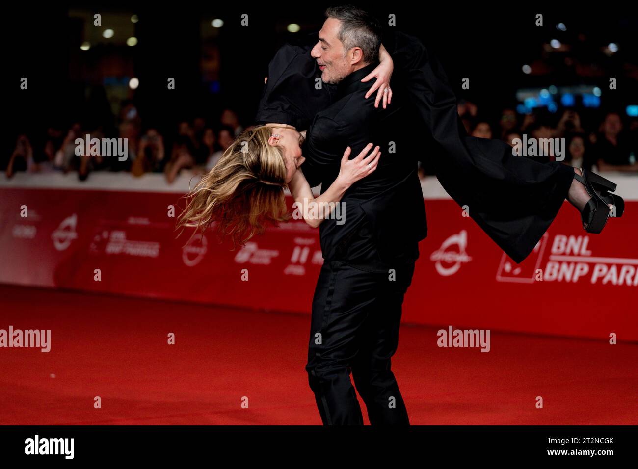 ROME, ITALY - OCTOBER 19: Alba Rohrwacher, Filippo Timi attend a red ...