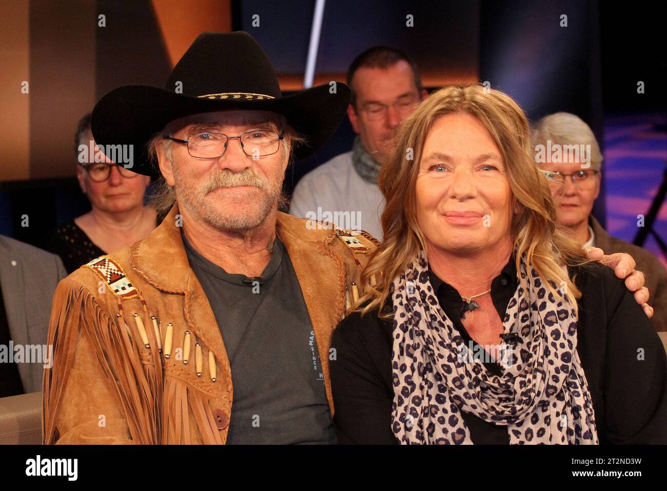 Konny und Manuela Reimann zu Gast bei der NDR Talk Show am 20.10.2023 ...