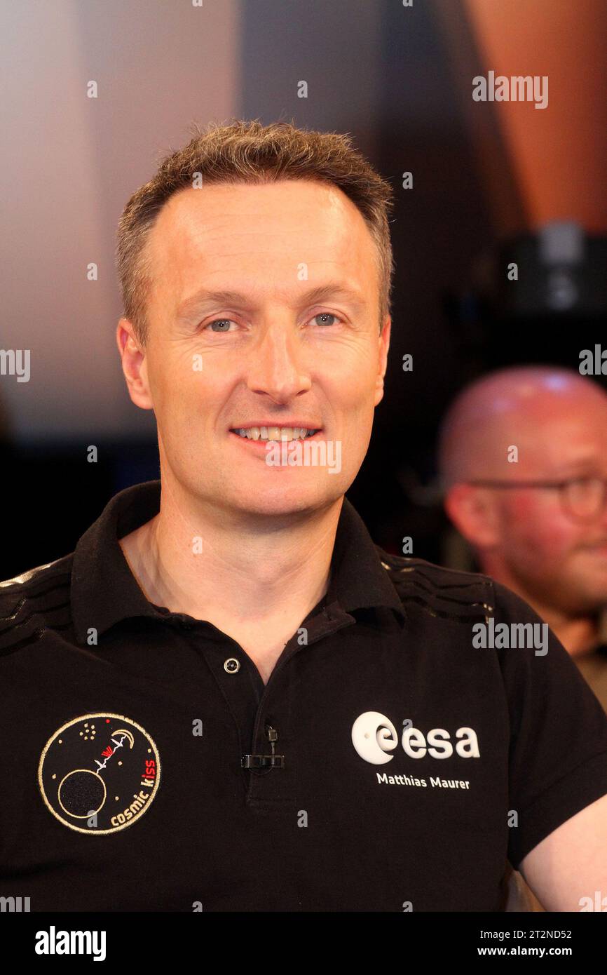 Matthias Maurer zu Gast bei der NDR Talk Show am 20.10.2023 in Hamburg ...