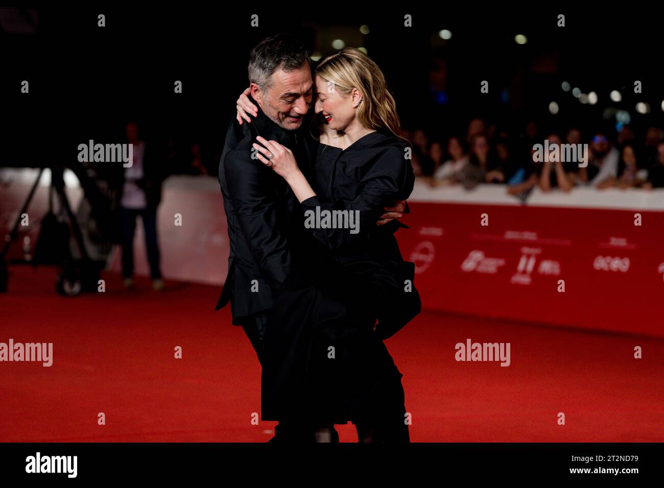 ROME, ITALY - OCTOBER 19: Alba Rohrwacher, Filippo Timi attend a red ...
