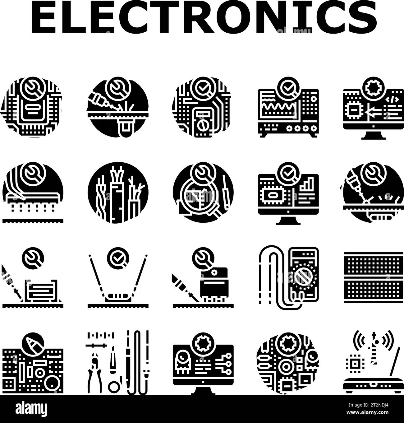 Electronic test center Black and White Stock Photos & Images - Alamy