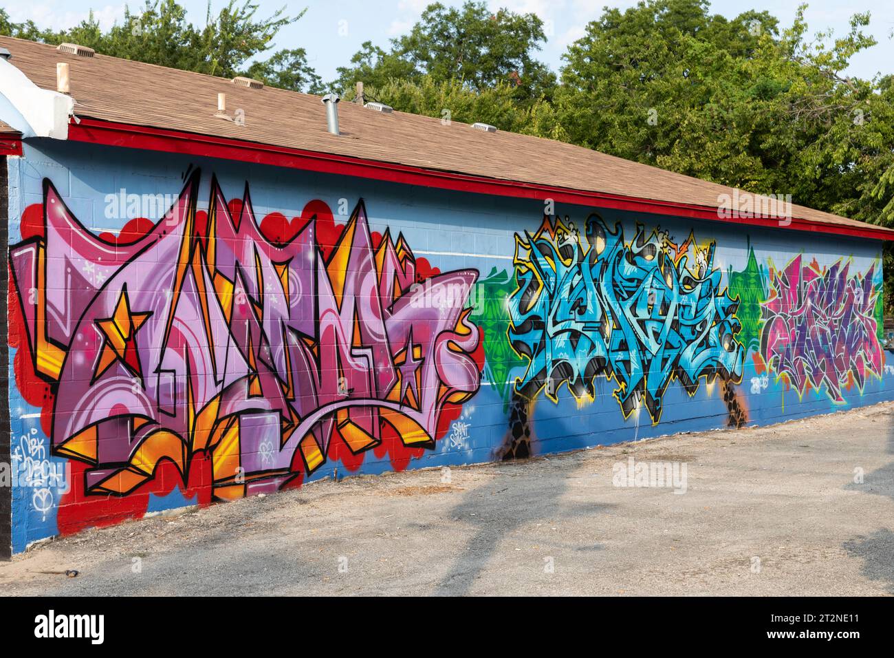 Texas graffiti hi-res stock photography and images - Alamy