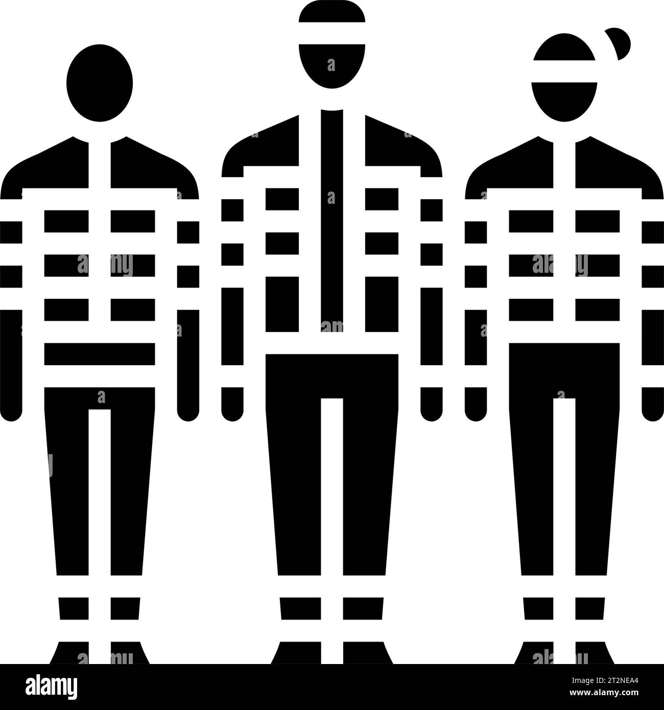 paramedic team ambulance glyph icon vector illustration Stock Vector ...