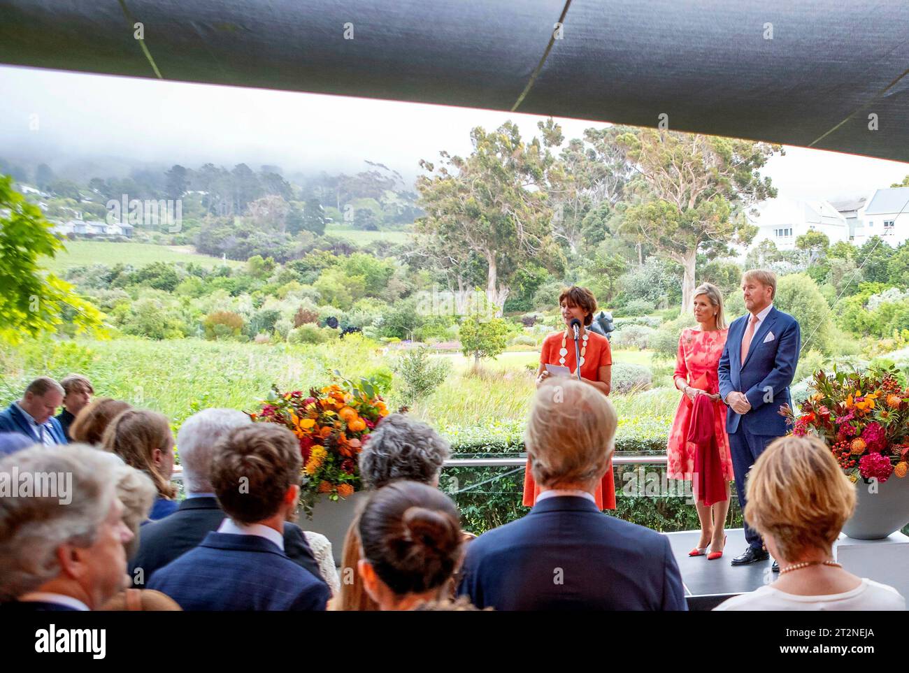 King Willem-Alexander and Queen Maxima of The Netherlands at the Norval ...