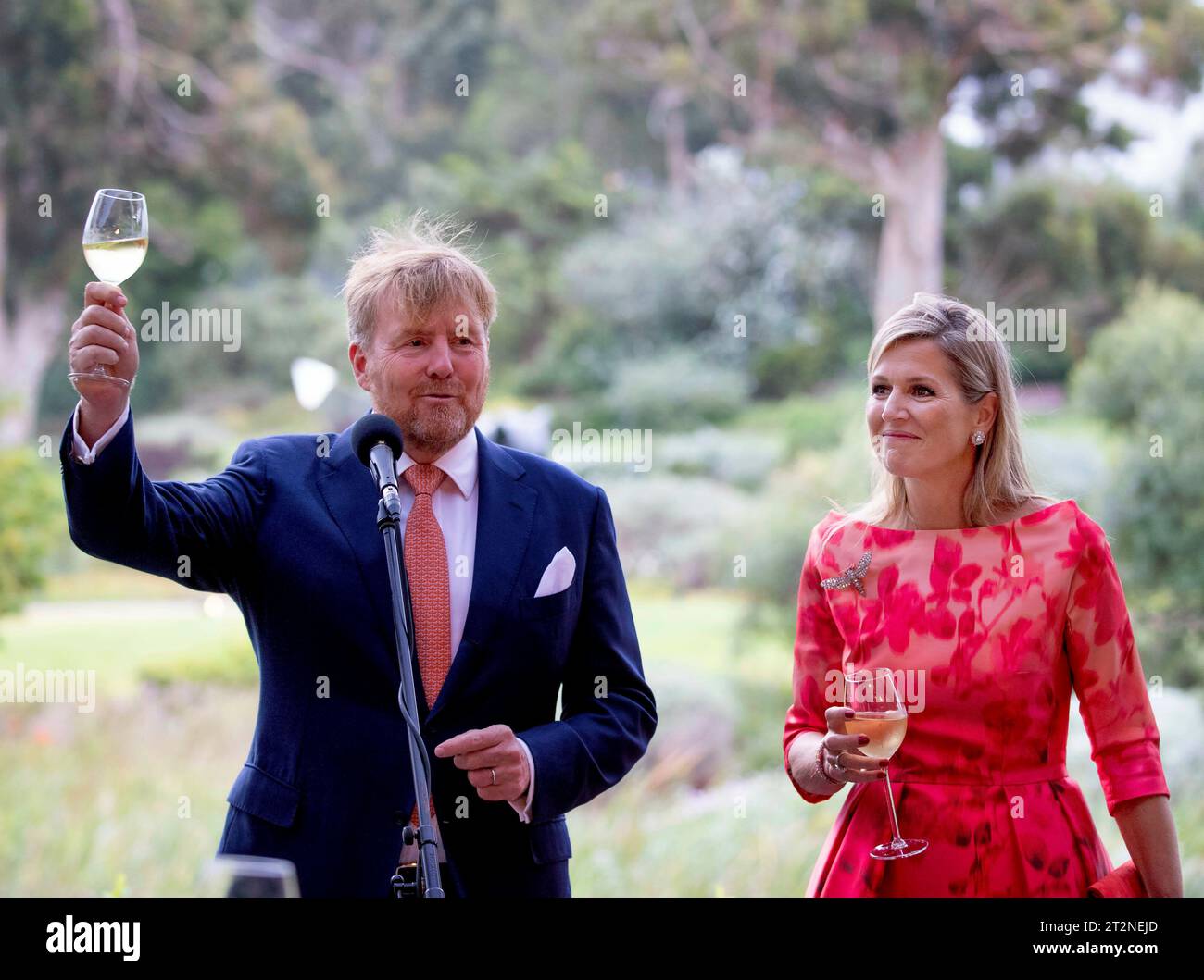 King Willem-Alexander and Queen Maxima of The Netherlands at the Norval ...