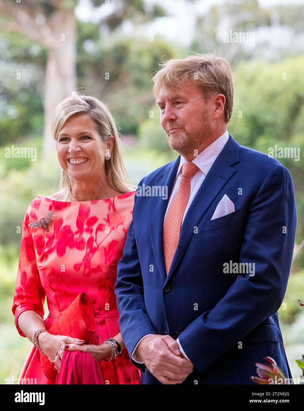 King Willem-Alexander and Queen Maxima of The Netherlands at the Norval ...