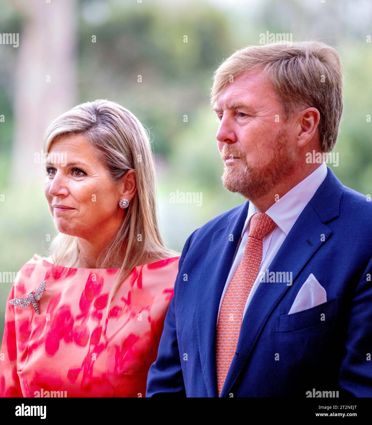 King Willem-Alexander and Queen Maxima of The Netherlands at the Norval ...