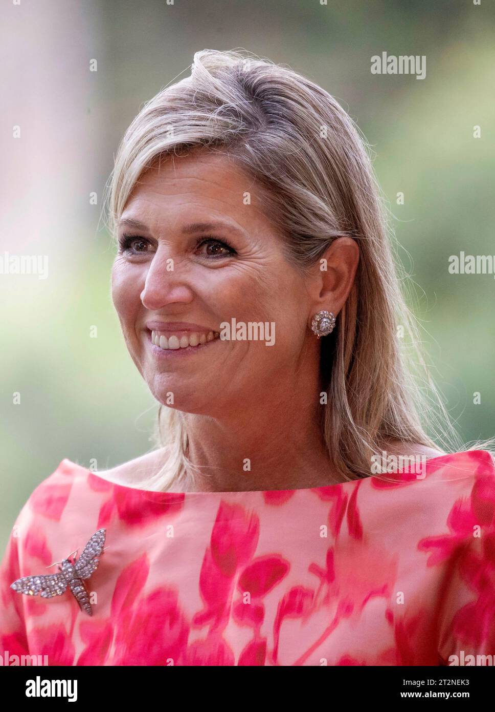 Queen Maxima of The Netherlands at the Norval Foundation in Cape Town ...