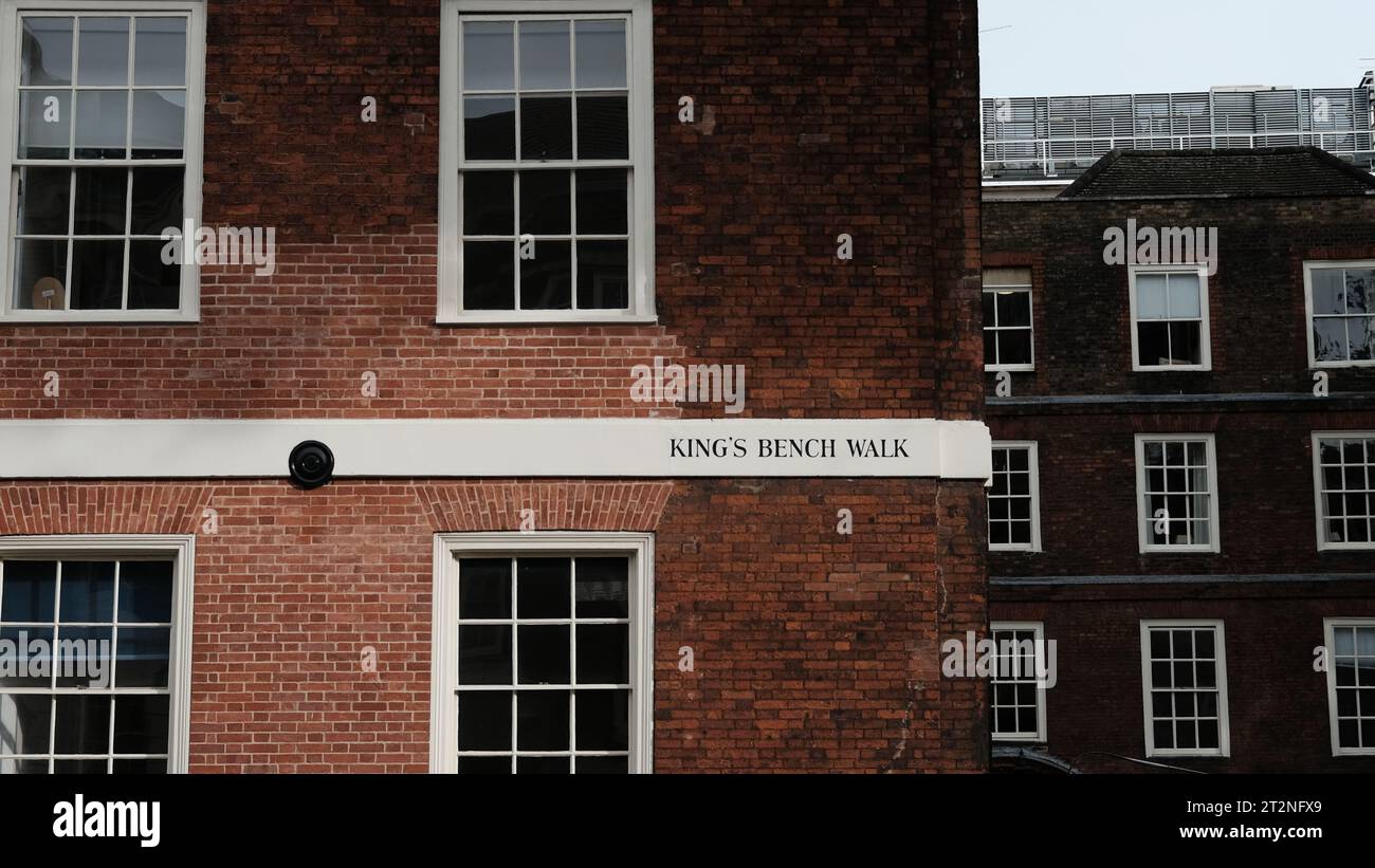 Kings bench walk chambers hi-res stock photography and images - Alamy