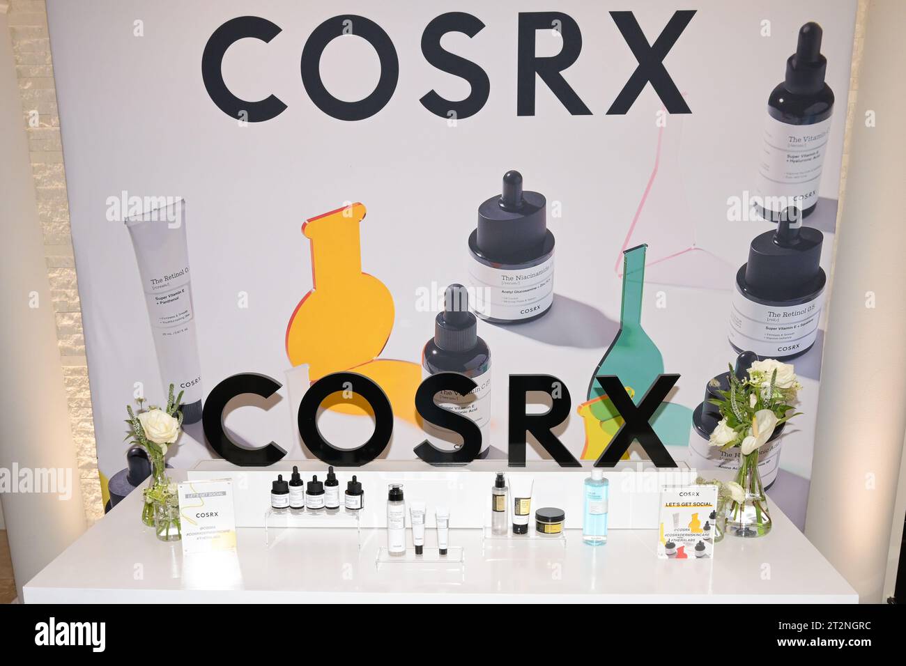 October 19, 2023, Hollywood, California, United States: COSRX product ...