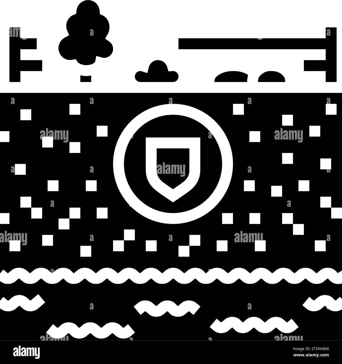 Industrial oil contaminated soil Black and White Stock Photos & Images ...