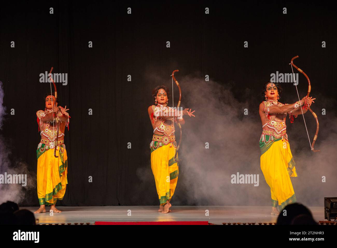 New Delhi, India. 19th Oct, 2023. The Lord Rama, Lakshman and ...