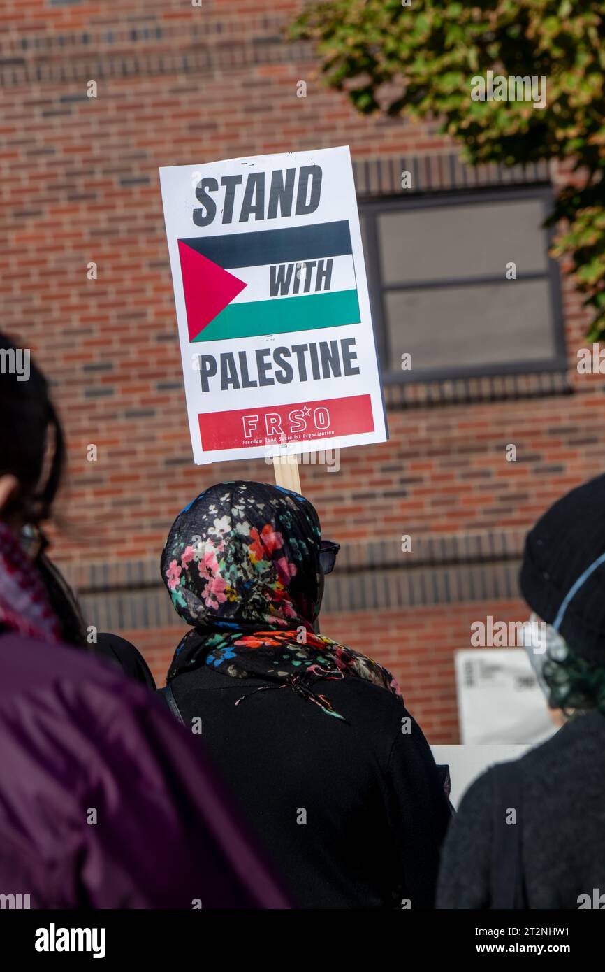 Minneapolis, Minnesota. March for Palestine Stock Photo - Alamy