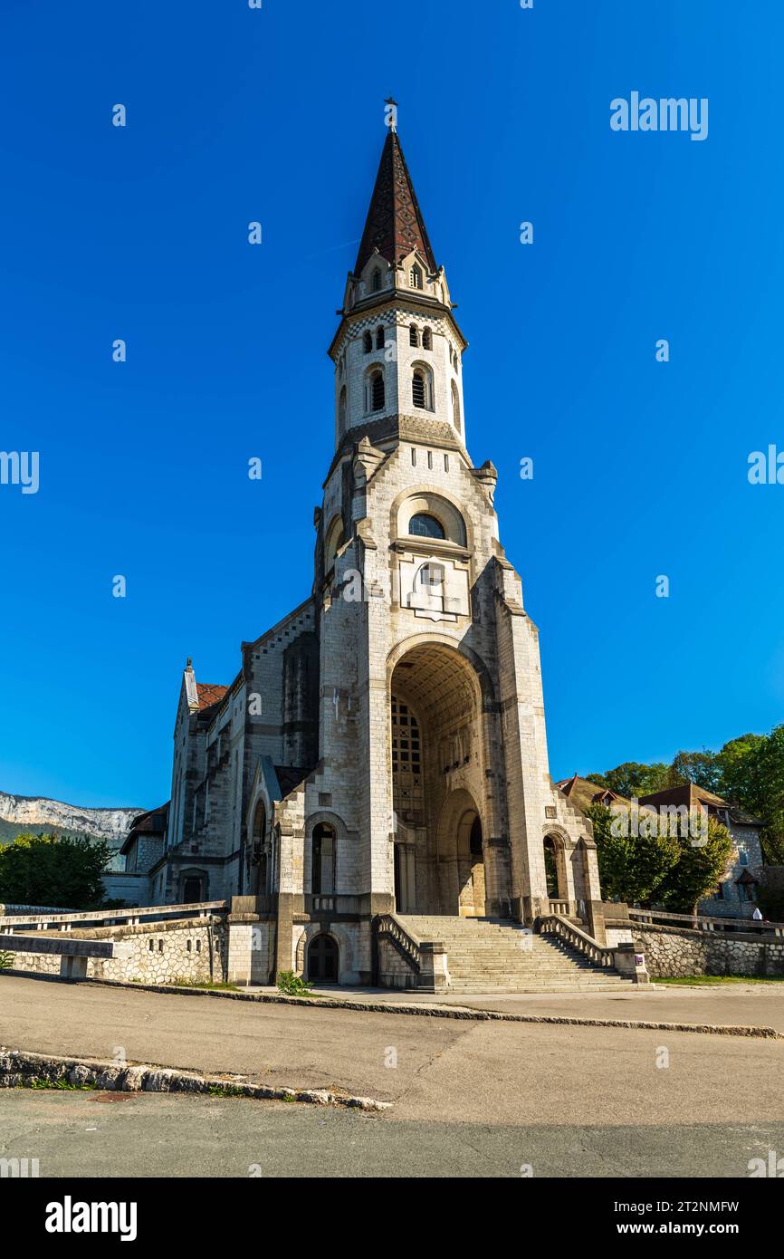 Basilica of the Visitation, in Annecy, Haute-Savoie, France Stock Photo ...