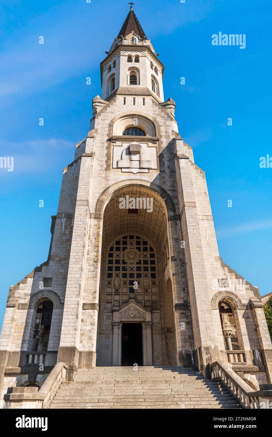 Basilica of the Visitation, in Annecy, Haute-Savoie, France Stock Photo ...