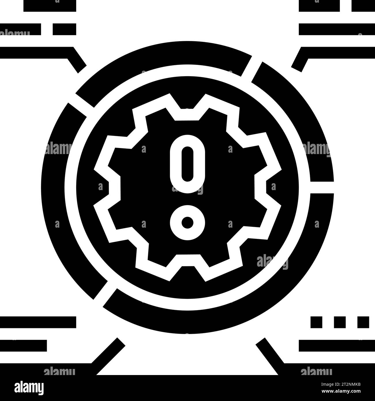 factors risk glyph icon vector illustration Stock Vector Image & Art ...