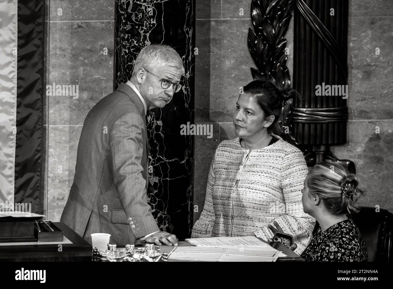Speaker of the House of Representatives Pro Tempore Patrick McHenry ...