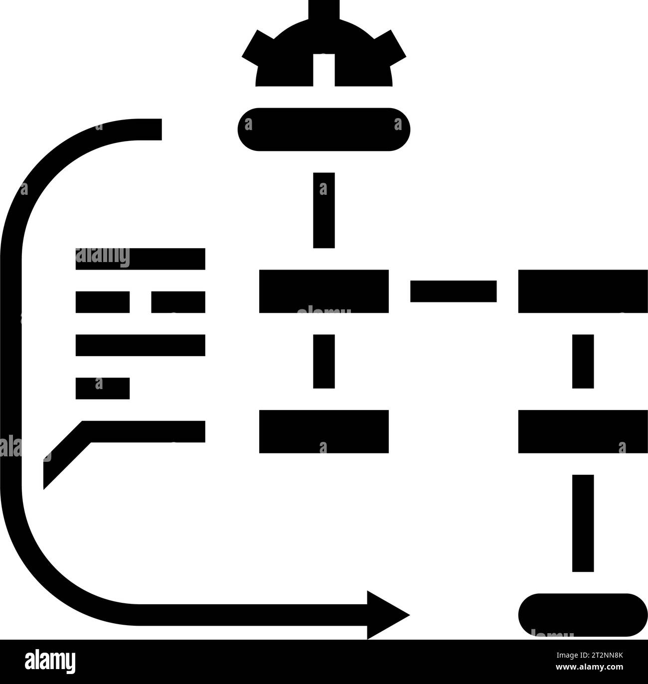 uml diagrams analyst glyph icon vector illustration Stock Vector Image ...
