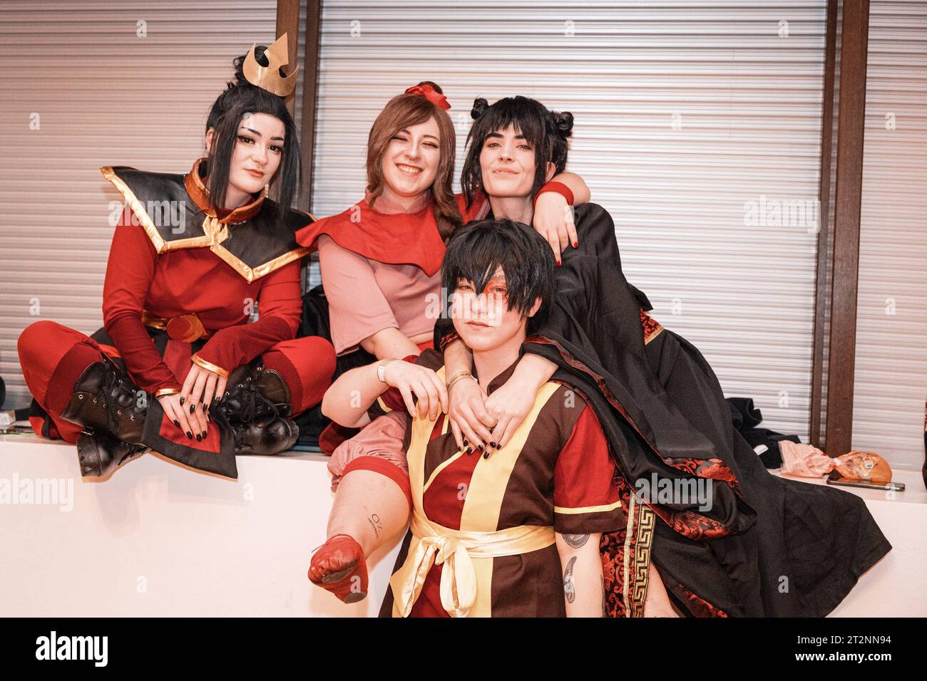 Messe-Besucher als Mangafiguren verkleidet, Cosplay, MEX - Manga und ...