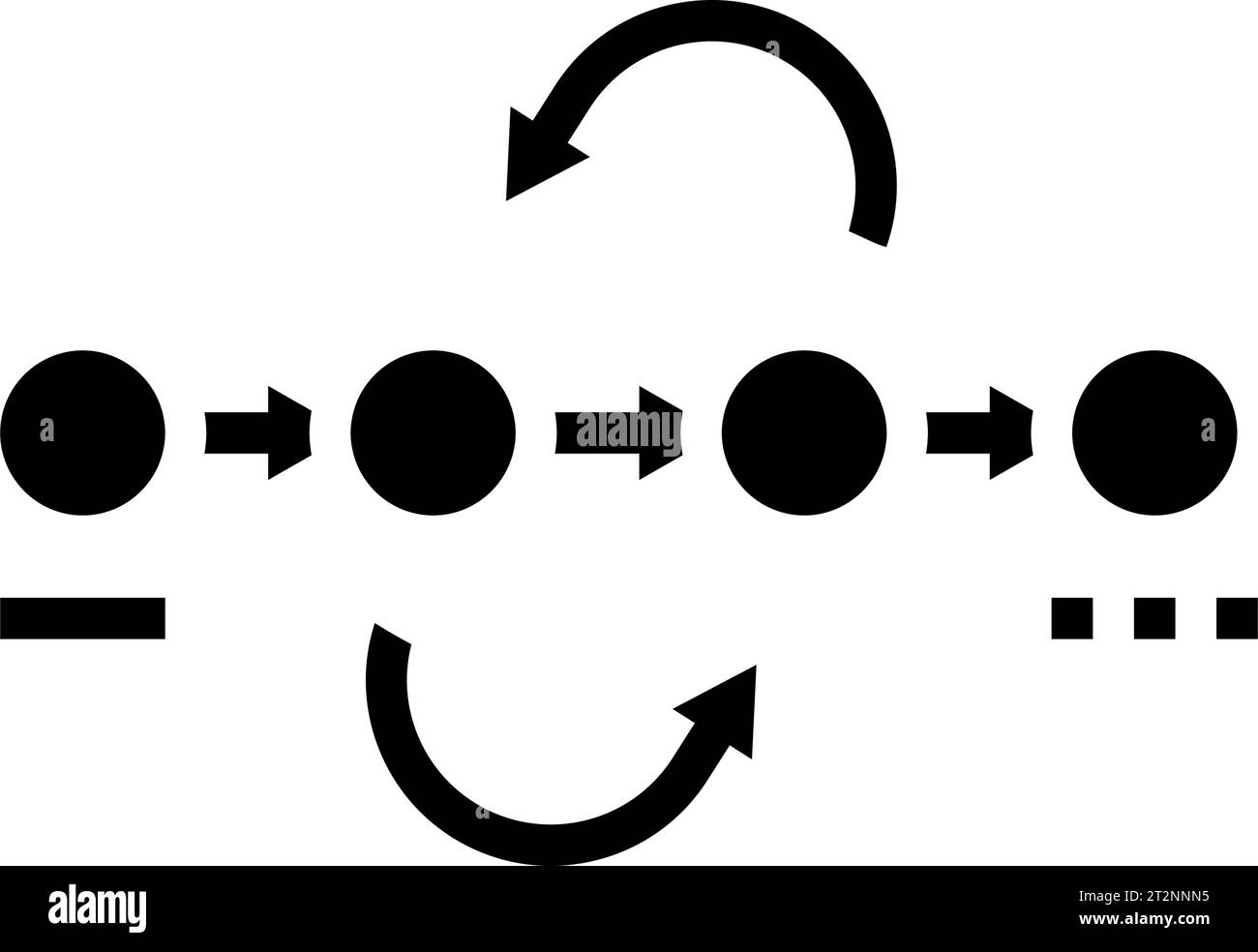 Prototyping Phase Analyst Glyph Icon Vector Illustration Stock Vector