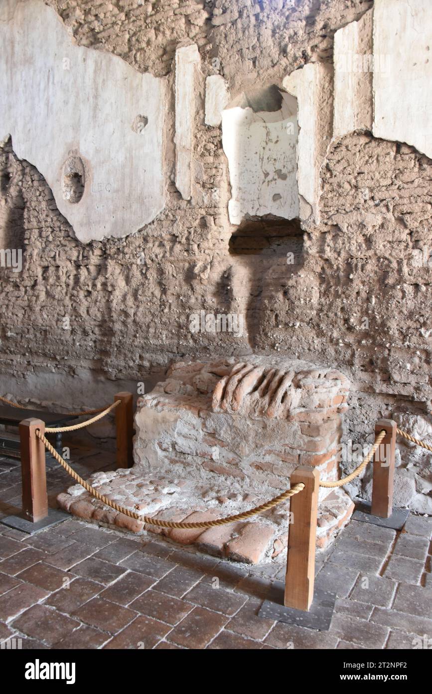 Tumacacori, AZ. USA. 10/9/2023. Mission San Cayetano del Tumacácori was ...