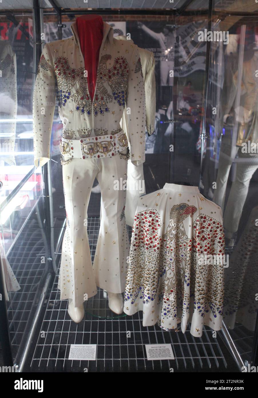 London, UK. Elvis Presley’s famous jumpsuit as worn on stage in Las ...