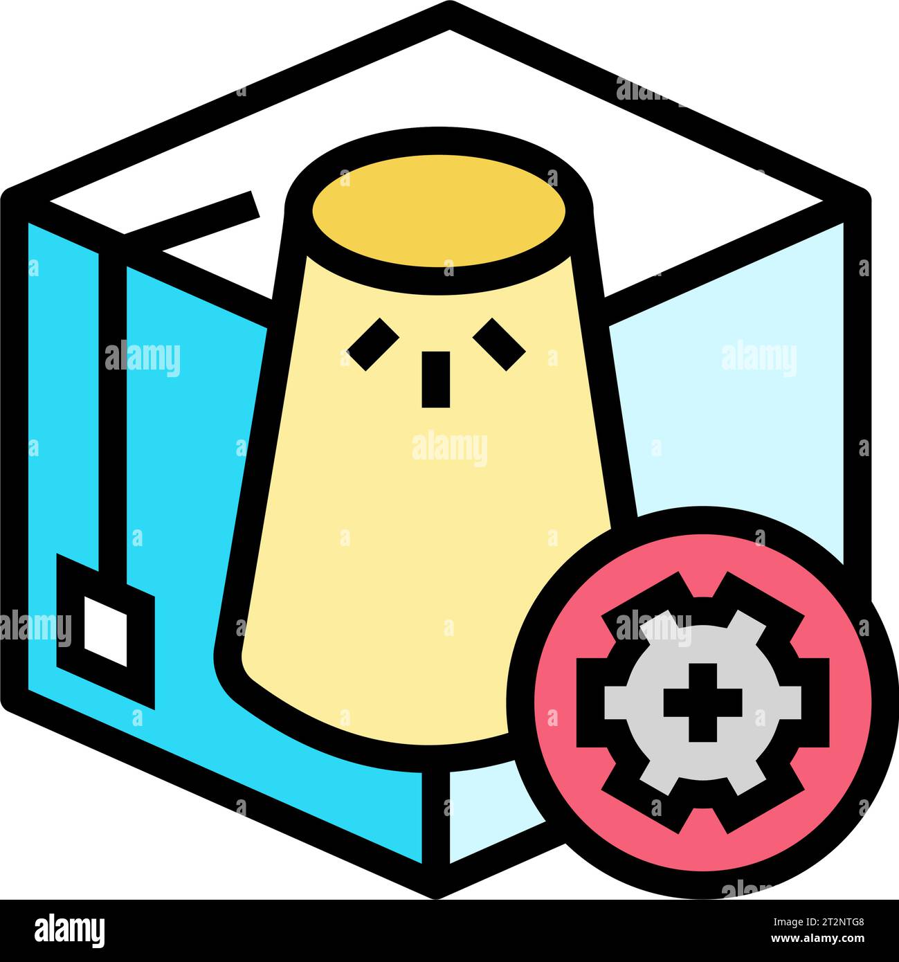 lighting design interior color icon vector illustration Stock Vector ...