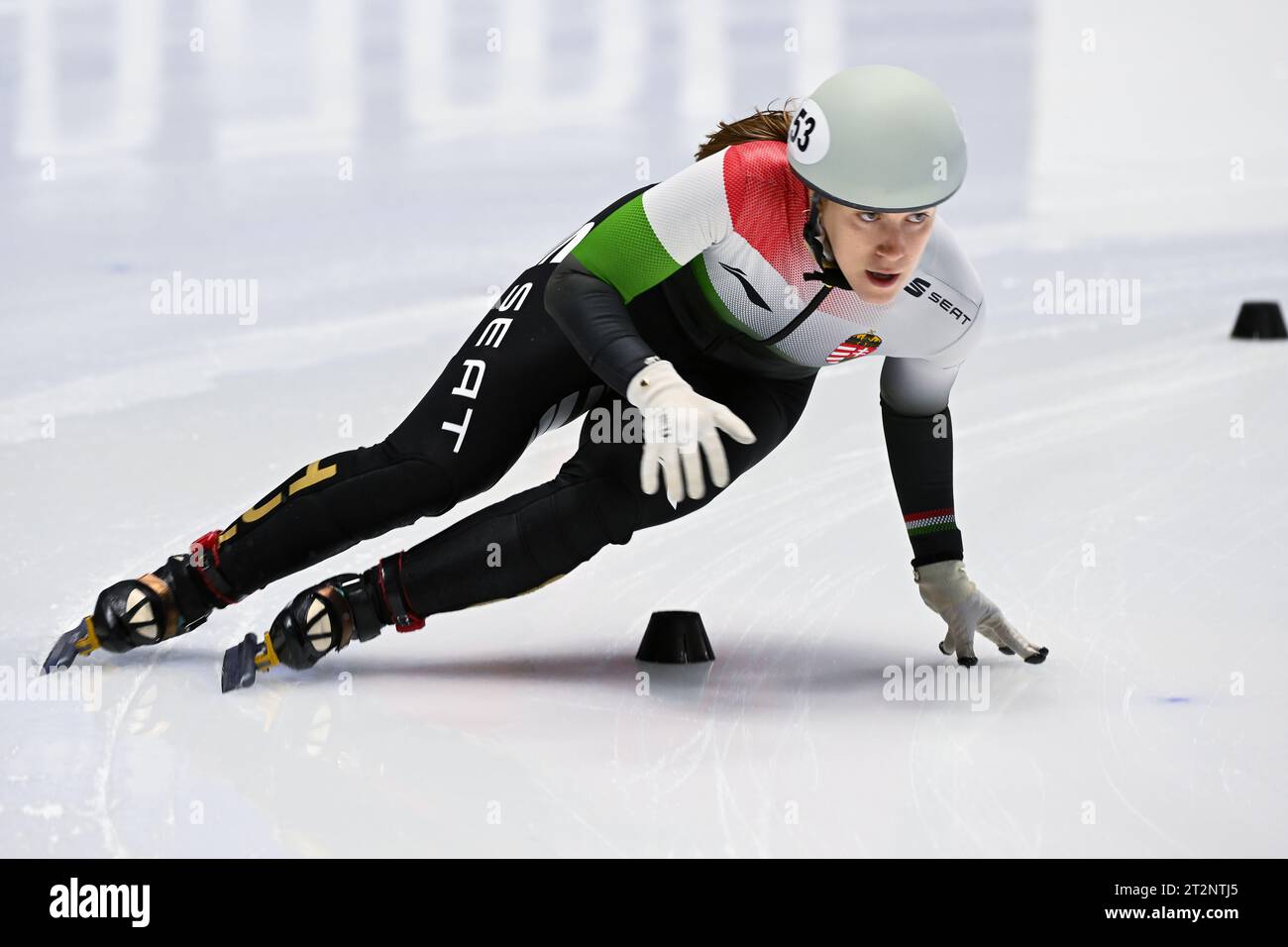 Montreal, Canada. 20th Oct, 2023. MONTREAL, CANADA - OCTOBER 20: Sara ...