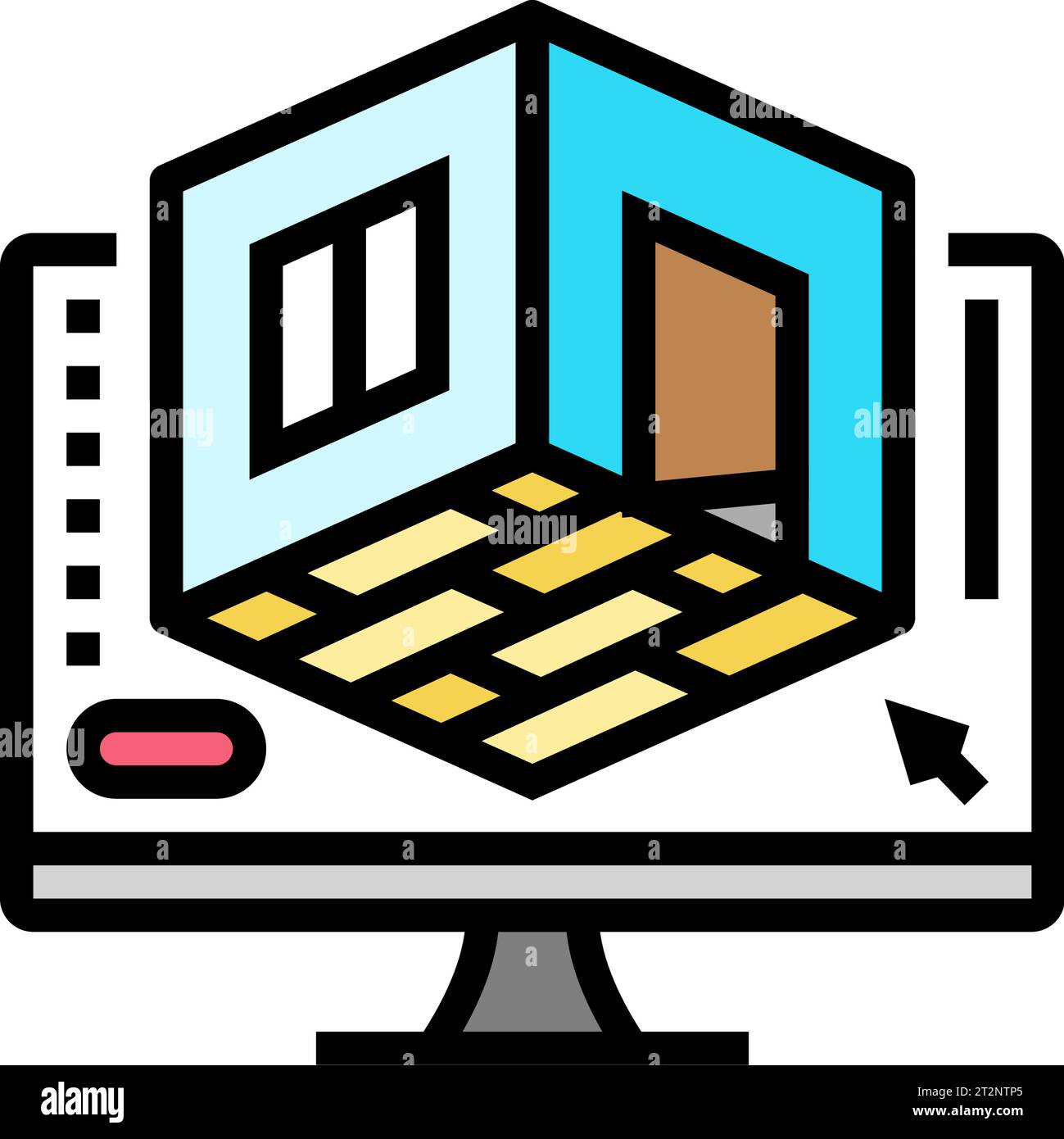 3d room modeling interior hi-res stock photography and images - Alamy
