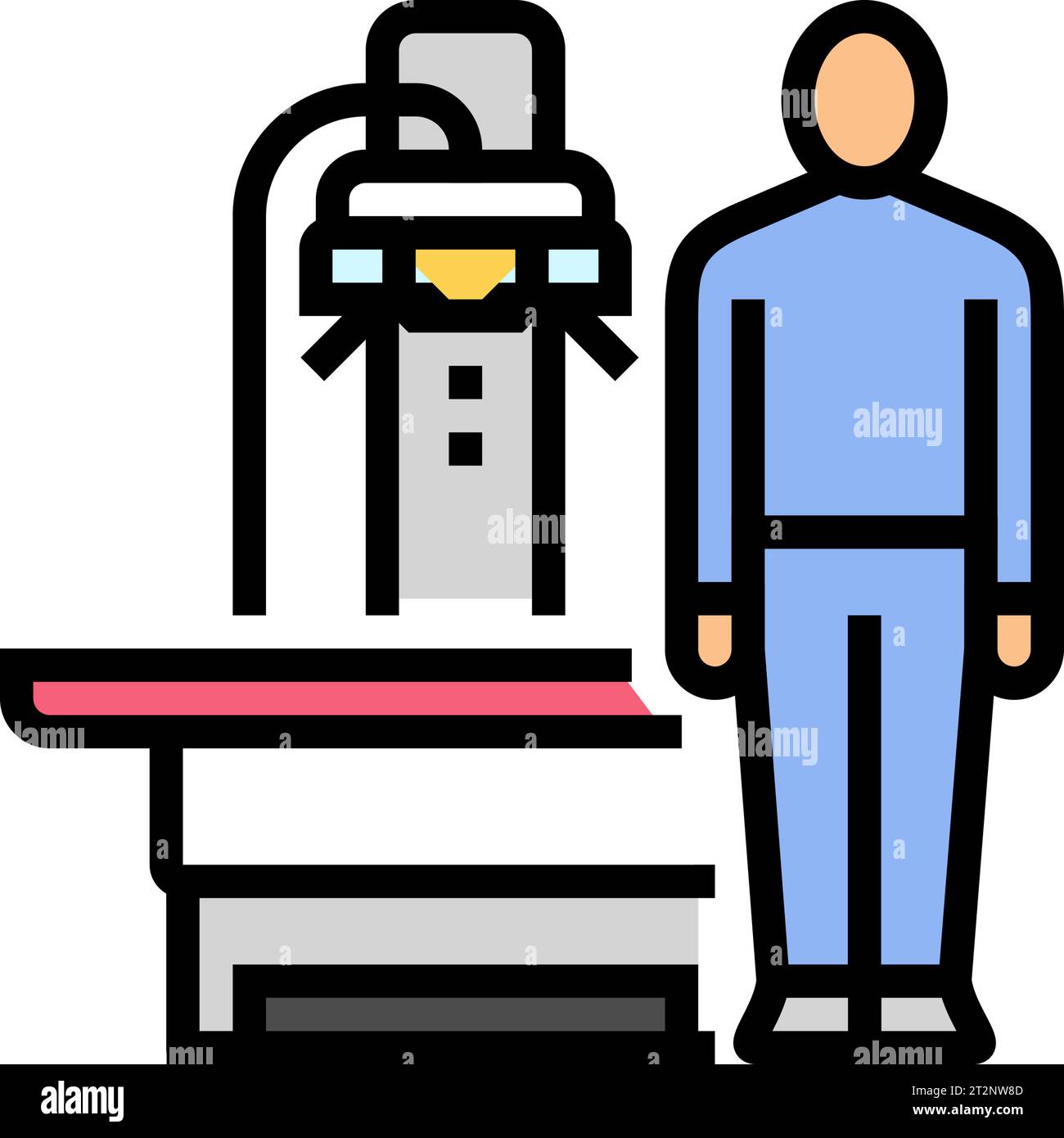 X ray assistant Stock Vector Images - Alamy