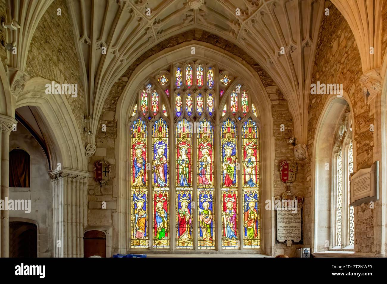 Stained Glass Windows in St Mary's Church, Ottery St Mary, Devon ...