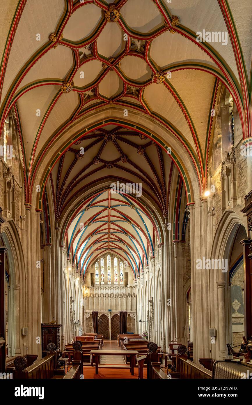 Devon church interior hi-res stock photography and images - Alamy
