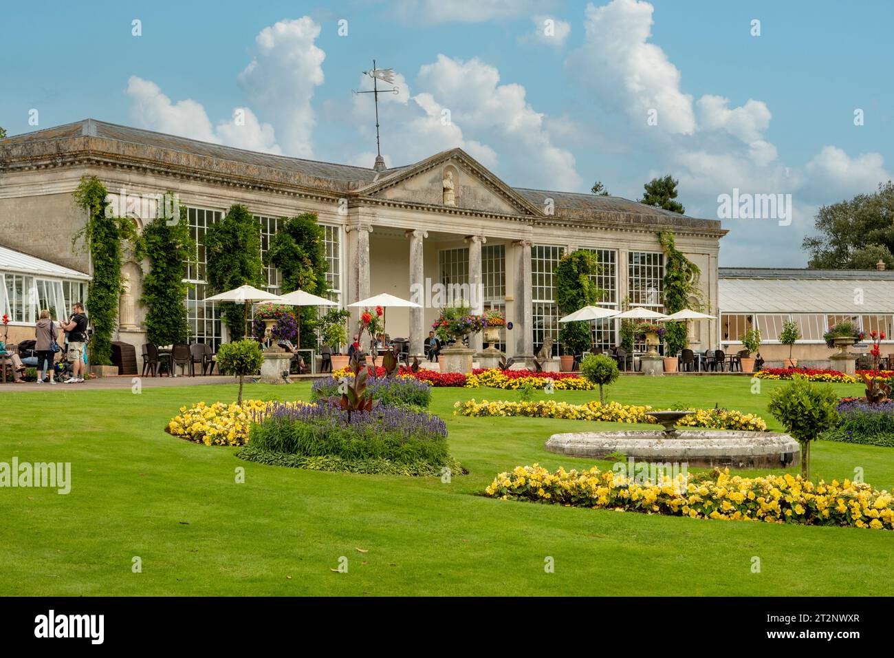 Orangery at Bicton Park Botanical Gardens, Budleigh Salterton, Devon ...
