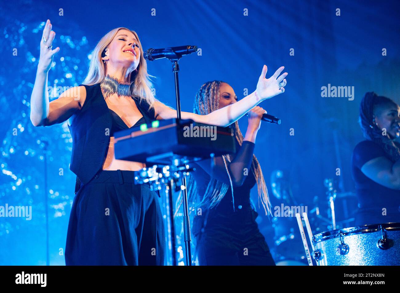 Manchester, UK. 20th October 2023. Ellie Goulding performs at the ...