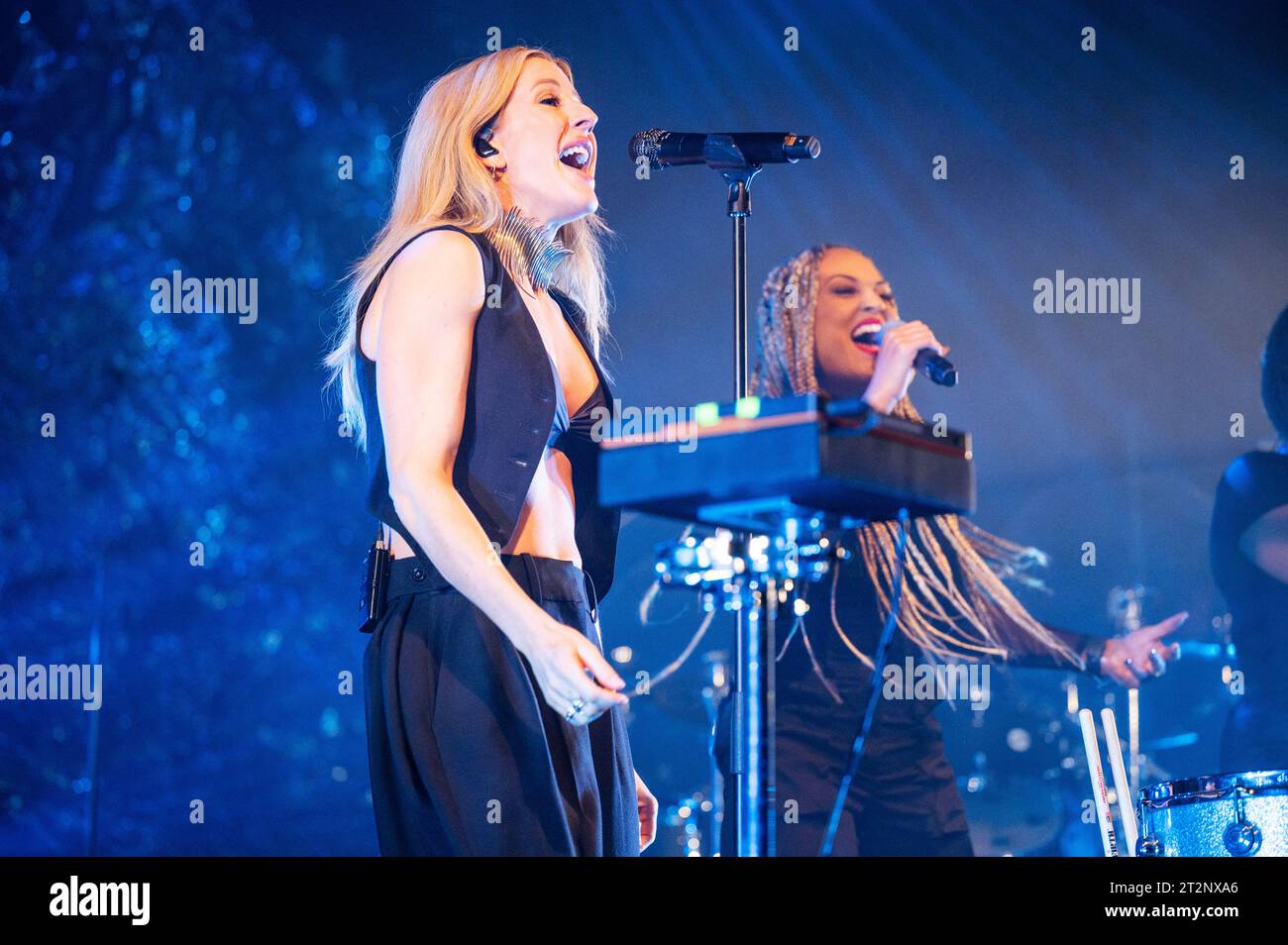 Manchester, UK. 20th October 2023. Ellie Goulding performs at the ...