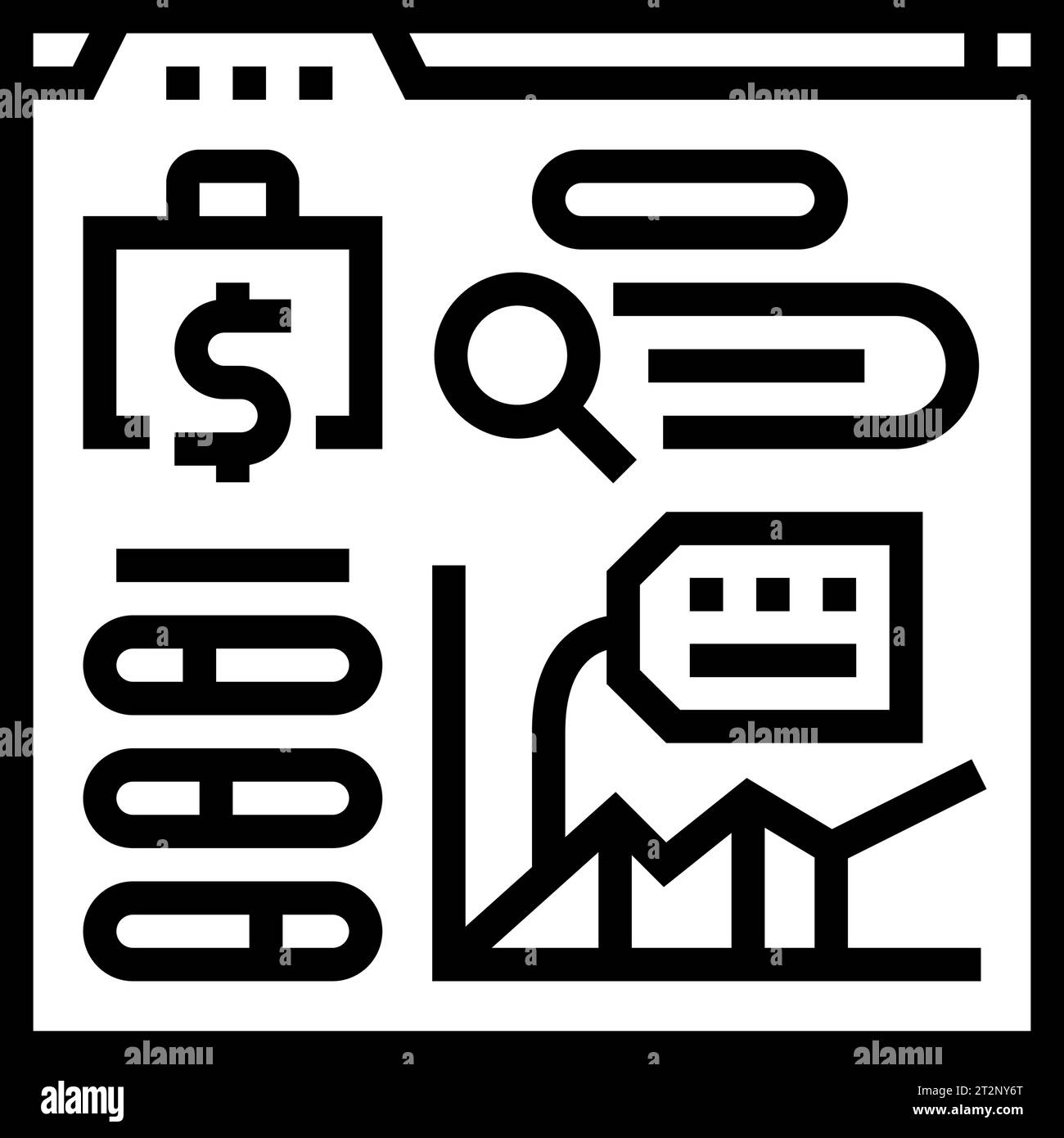 Expense tracking Stock Vector Images - Alamy