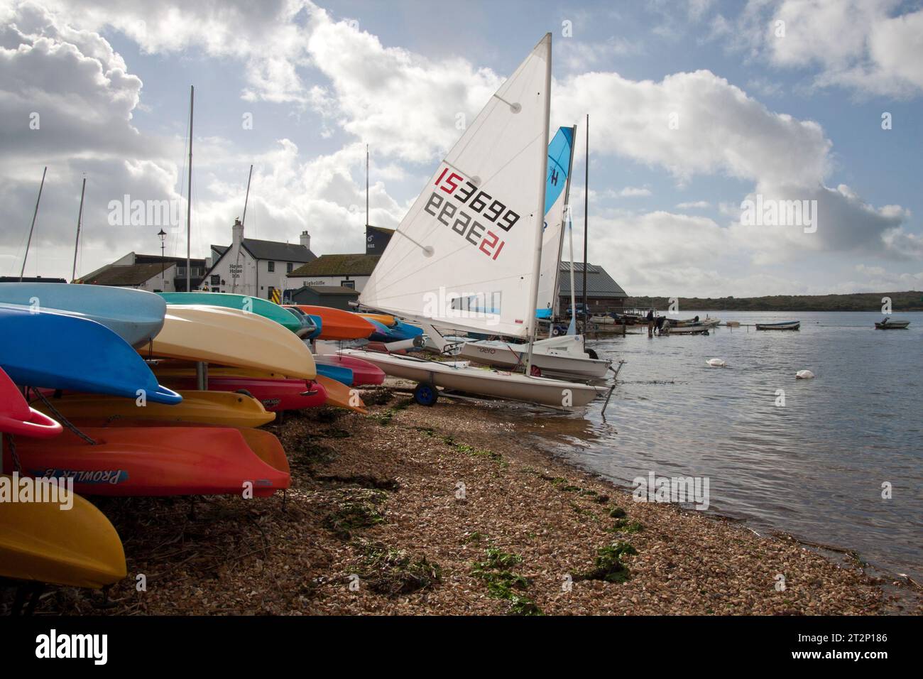 Mudeford Quay, Christchurch, Dorset, England Stock Photo - Alamy