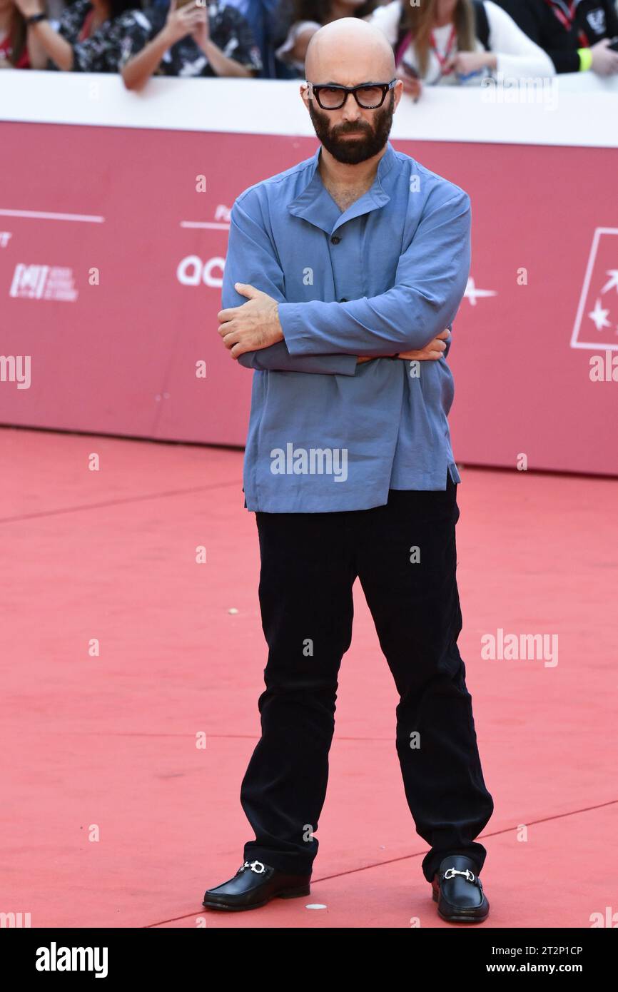 Rome, Italy. 20th Oct, 2023. Rodrigo Dâ€™Erasmo attend a red carpet for ...