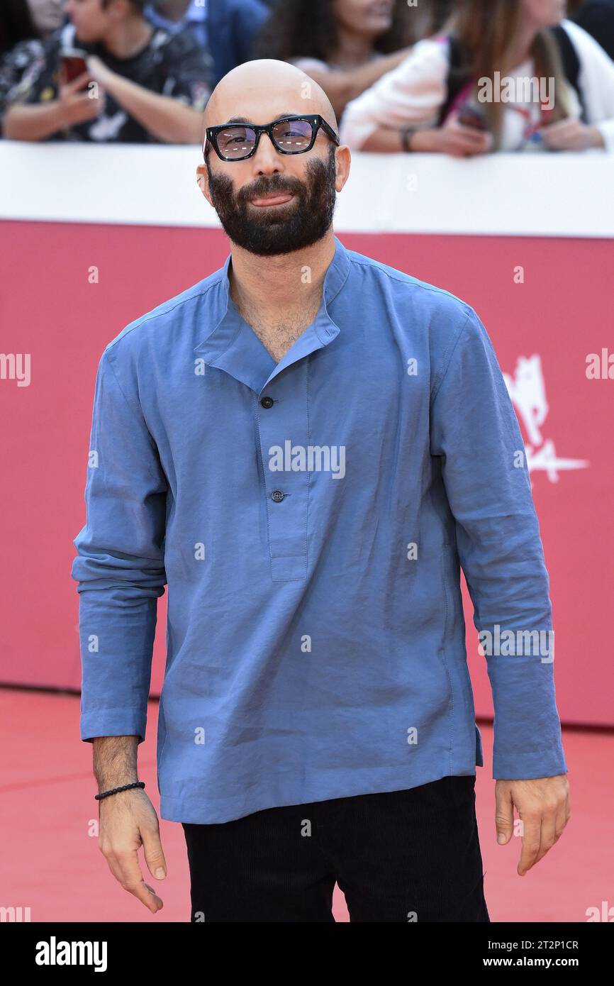 Rome, Italy. 20th Oct, 2023. Rodrigo Dâ€™Erasmo attend a red carpet for ...