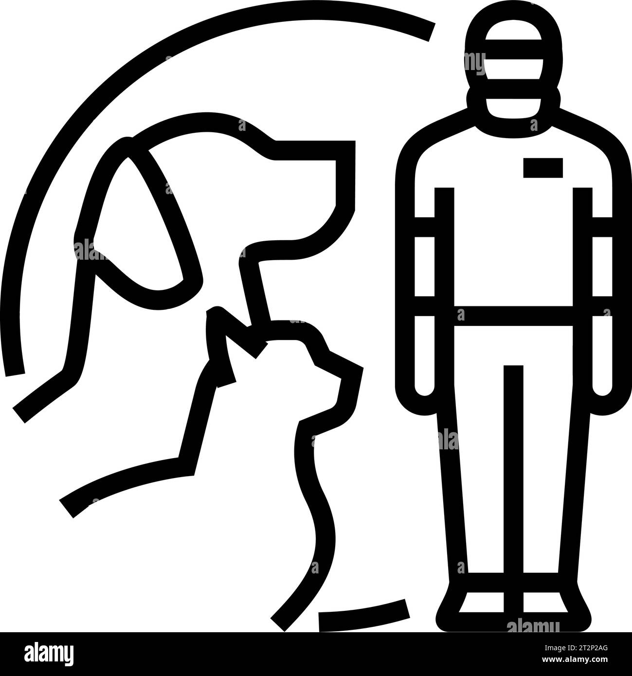 Scientist experiment animal Black and White Stock Photos & Images - Alamy