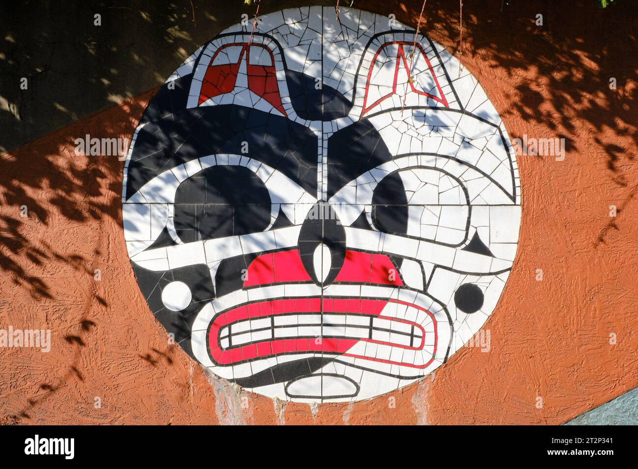 Indigenous Mosaic Part Of Community Walls Community Voices Project
