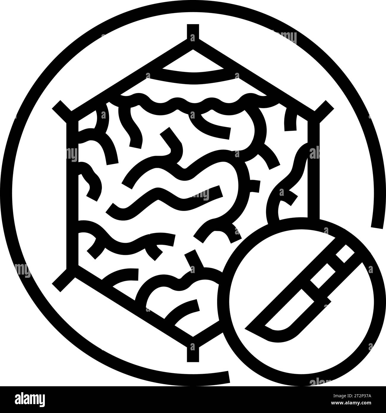 abdominal surgery line icon vector illustration Stock Vector Image ...