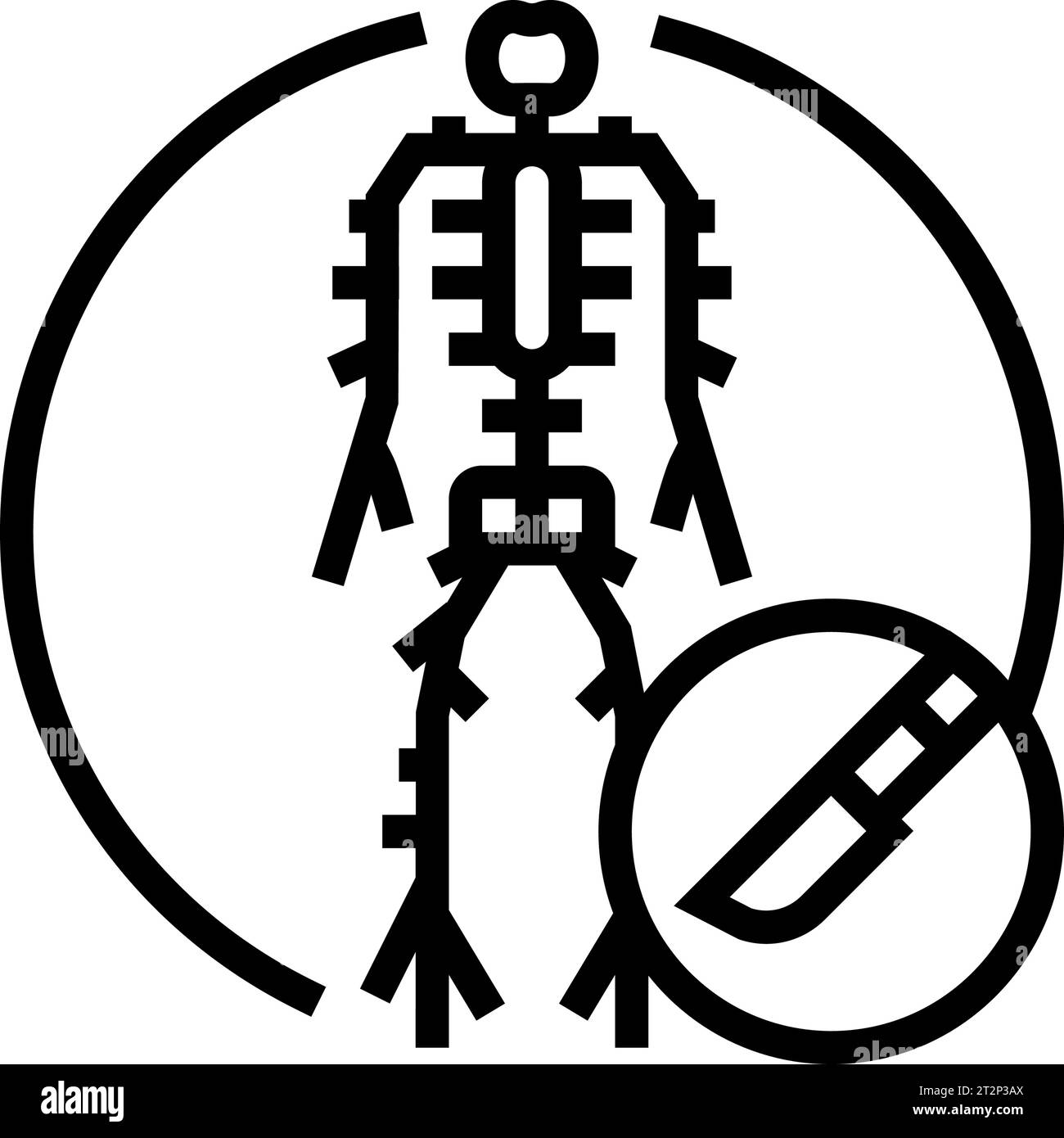 neurosurgery line icon vector illustration Stock Vector Image & Art - Alamy